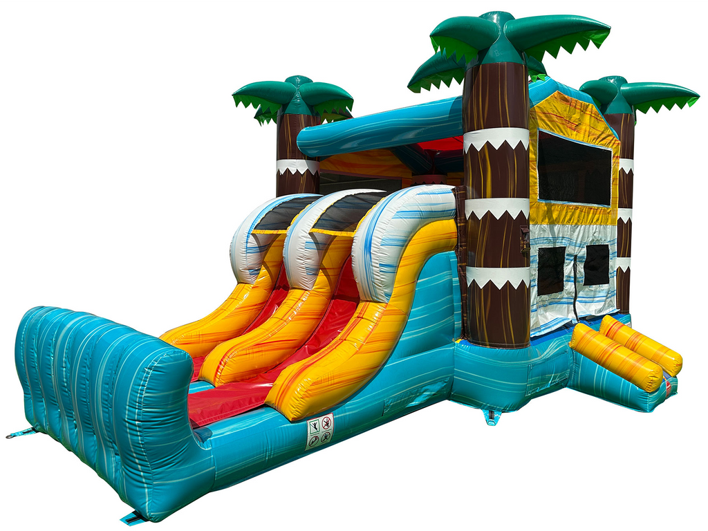 22' Tropical Ice Marble Combo – Gorilla Bounce