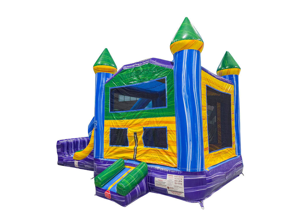 22' Purple Blue Marble Combo – Gorilla Bounce