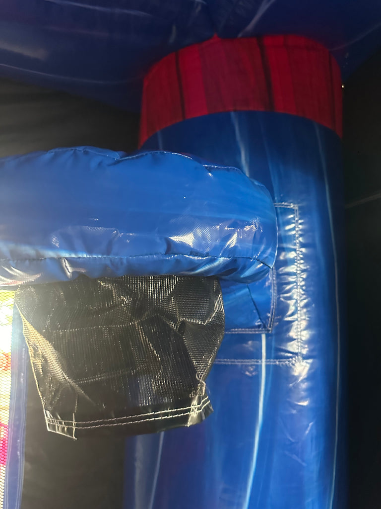 20' XL Red Blue Gray Marble Standard Bouncer – Gorilla Bounce