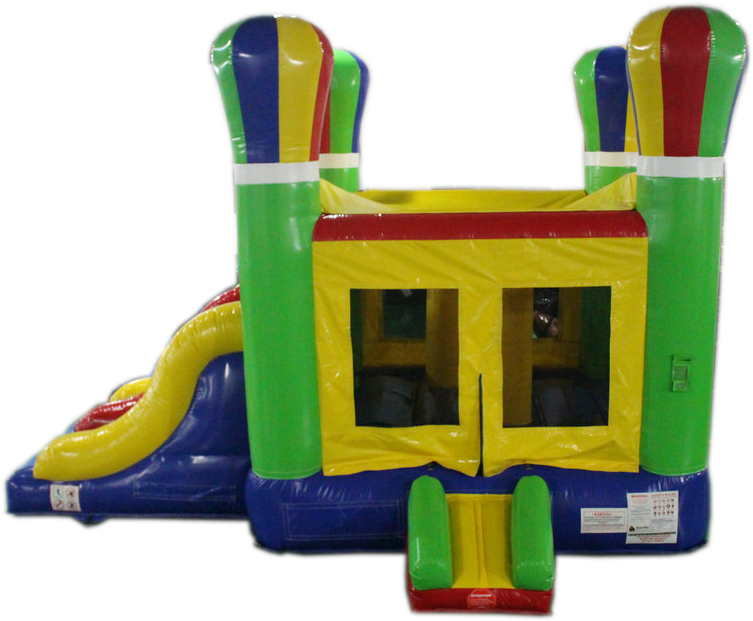 20' Rainbow Balloon Combo – Gorilla Bounce