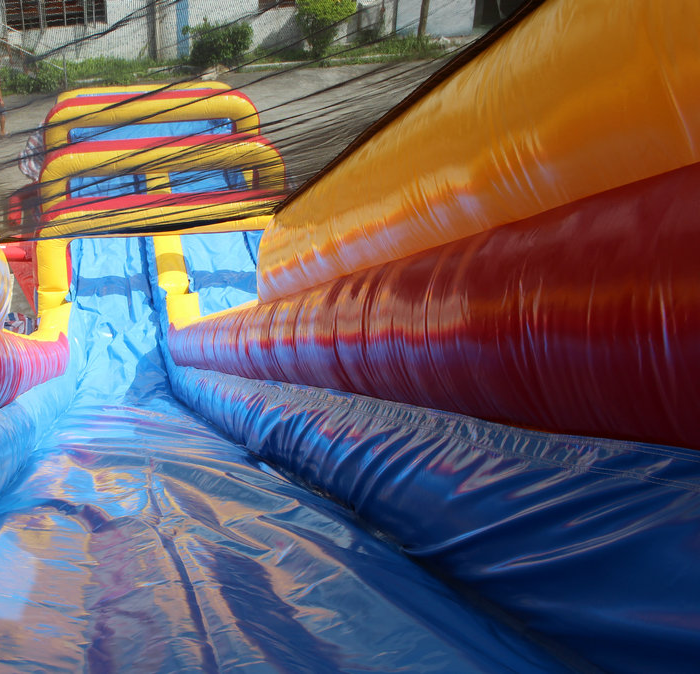 25'H Mega Water Slide & Slip N Slide – Gorilla Bounce